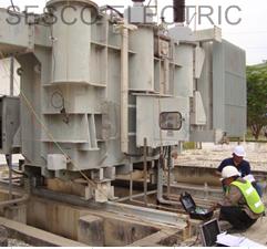 High voltage and substation test